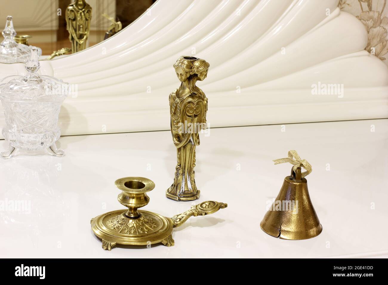 Figurine made of copper Stock Photo - Alamy