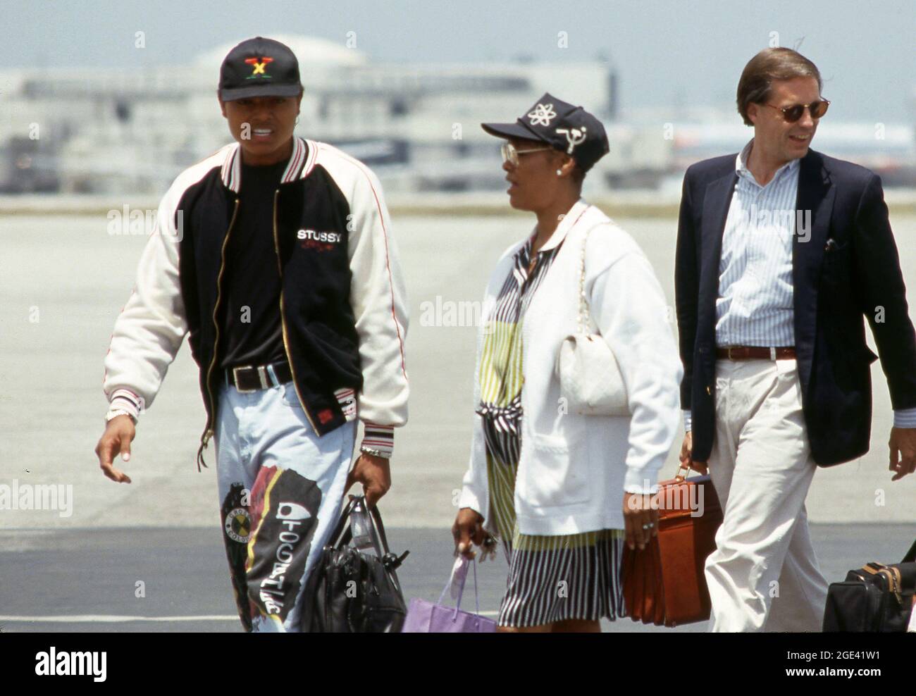 Dionne Warwick and son May 1992 Credit: Ralph Dominguez/MediaPunch ...