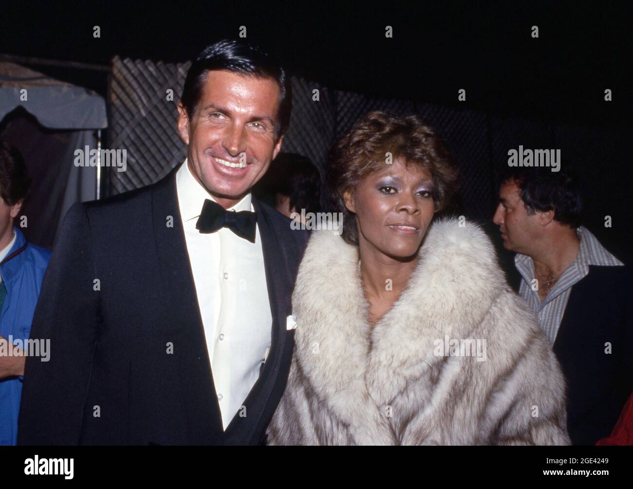 George Hamilton and Dionne Warwick during Variety Arts Club Celebrity ...
