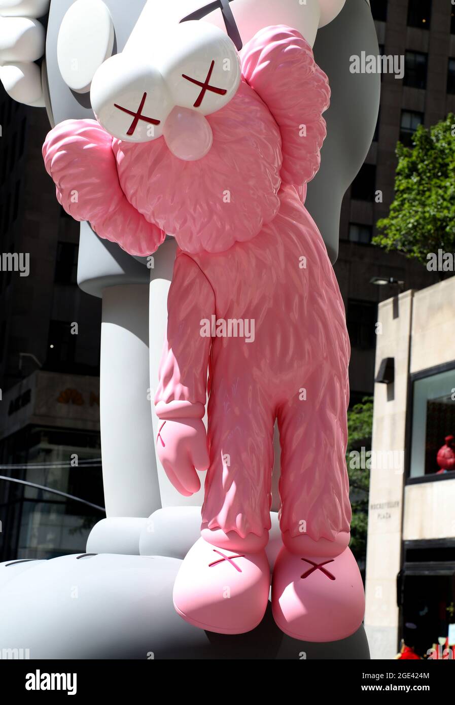 New York, New York, USA. 16th Aug, 2021. A detail view of the new 18 ...