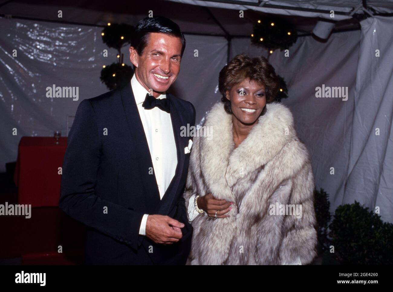 George Hamilton and Dionne Warwick during Variety Arts Club Celebrity ...
