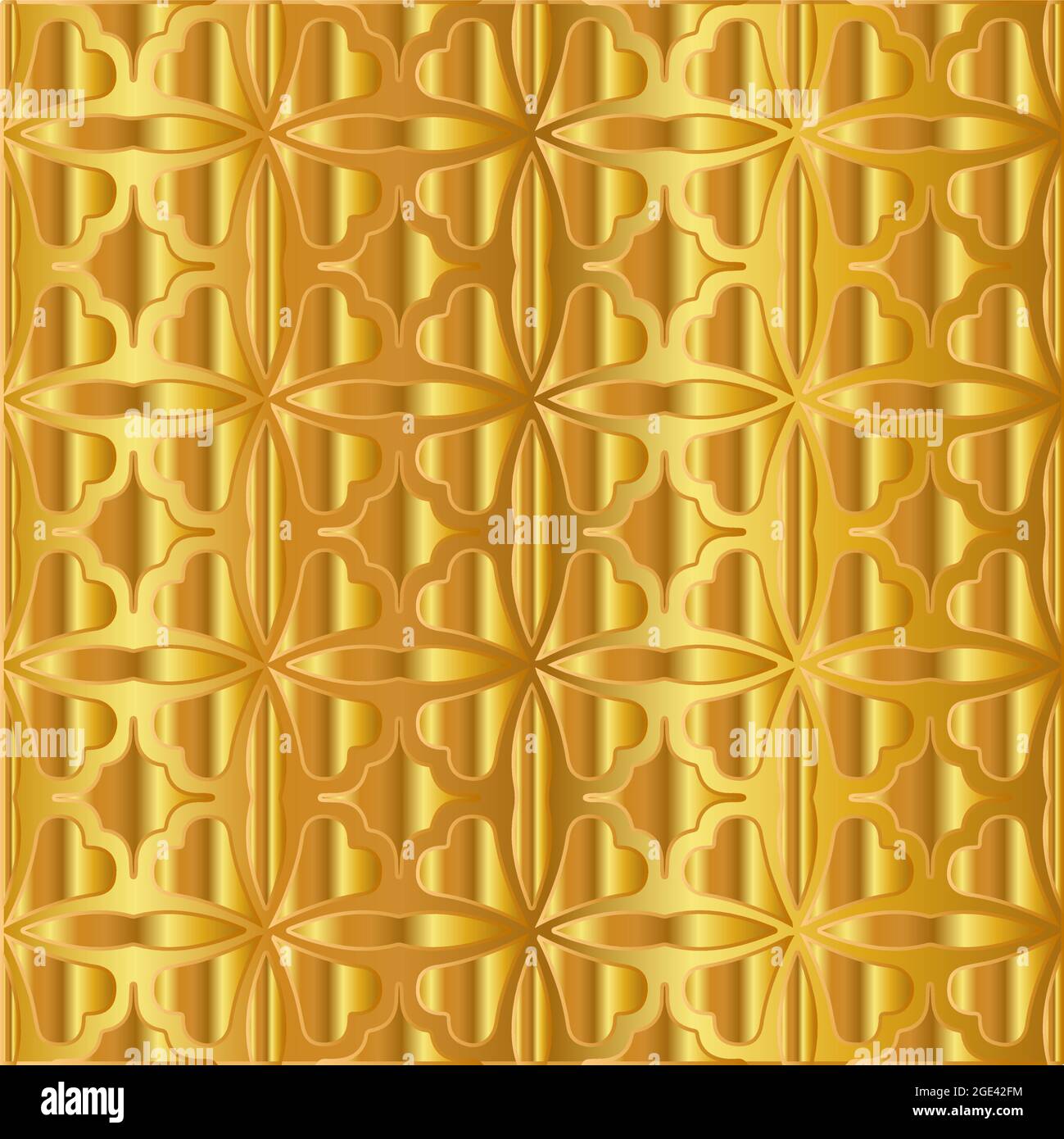 Gold metal texture background vector illustration Stock Vector Image ...