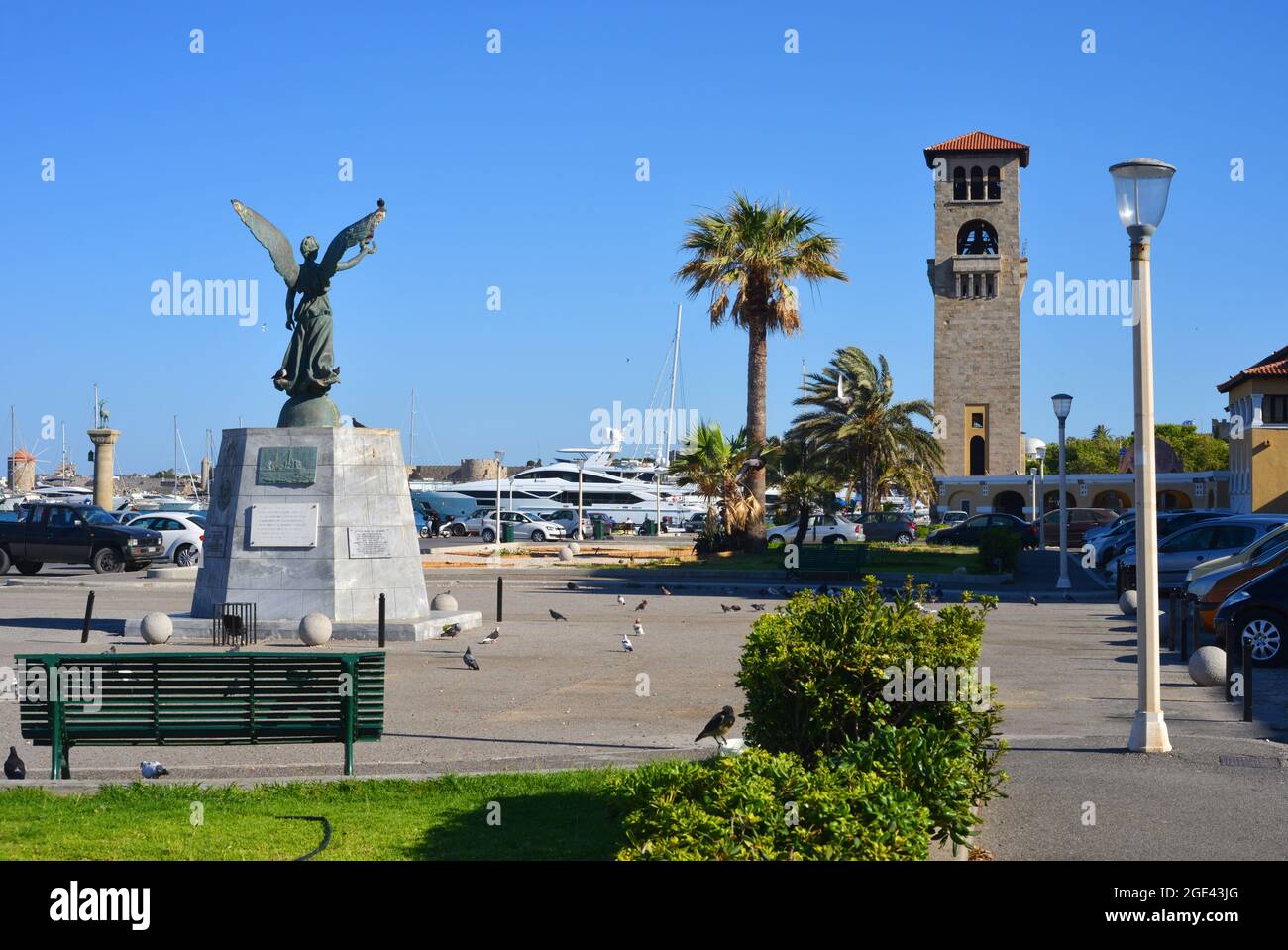 Colossus of rhodes memorial hi-res stock photography and images - Alamy