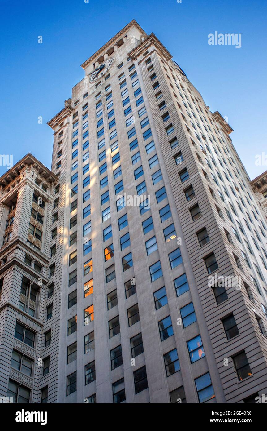NYC Con Ed Clock Tower or Consolidated Gas Company Building built 1911 ...