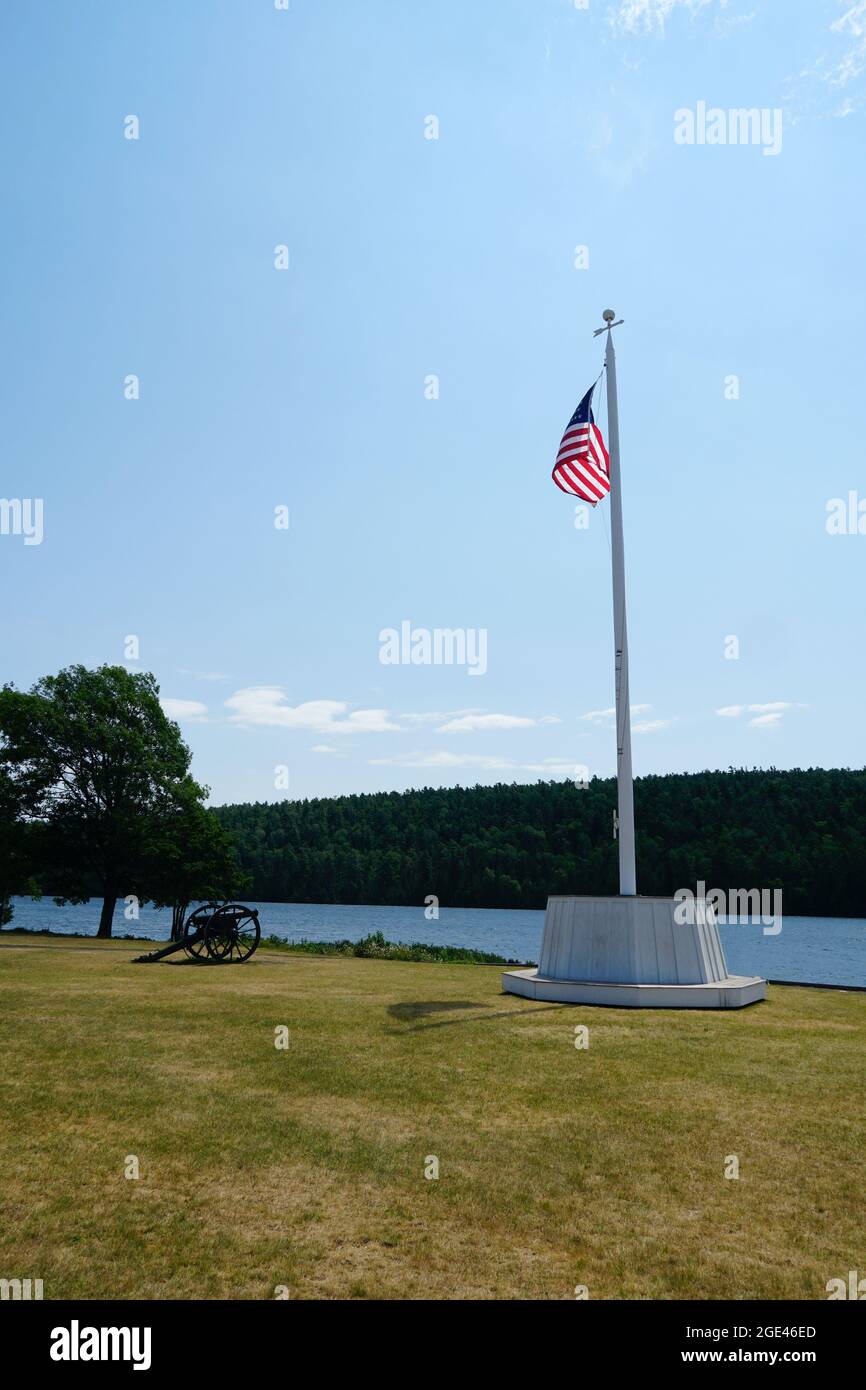 Fort Wilkins State Park Stock Photo - Alamy