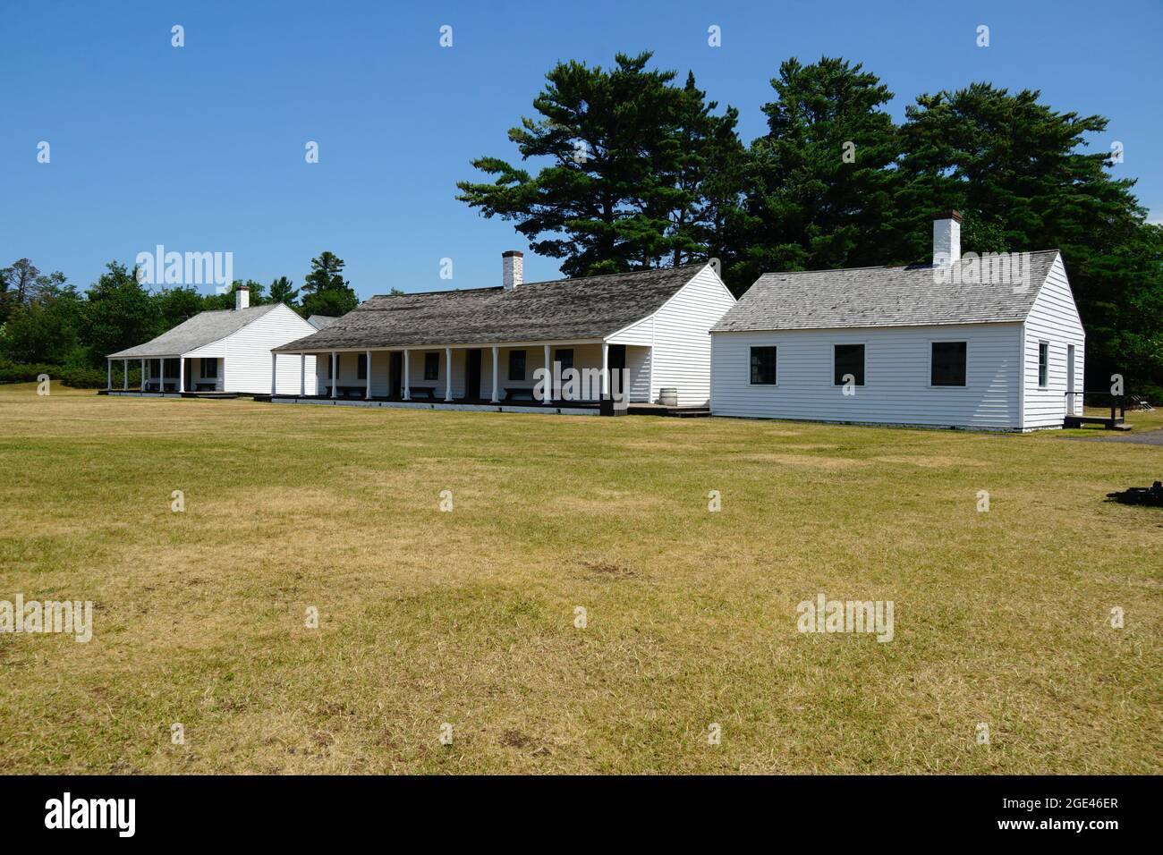 Fort Wilkins State Park Stock Photo - Alamy
