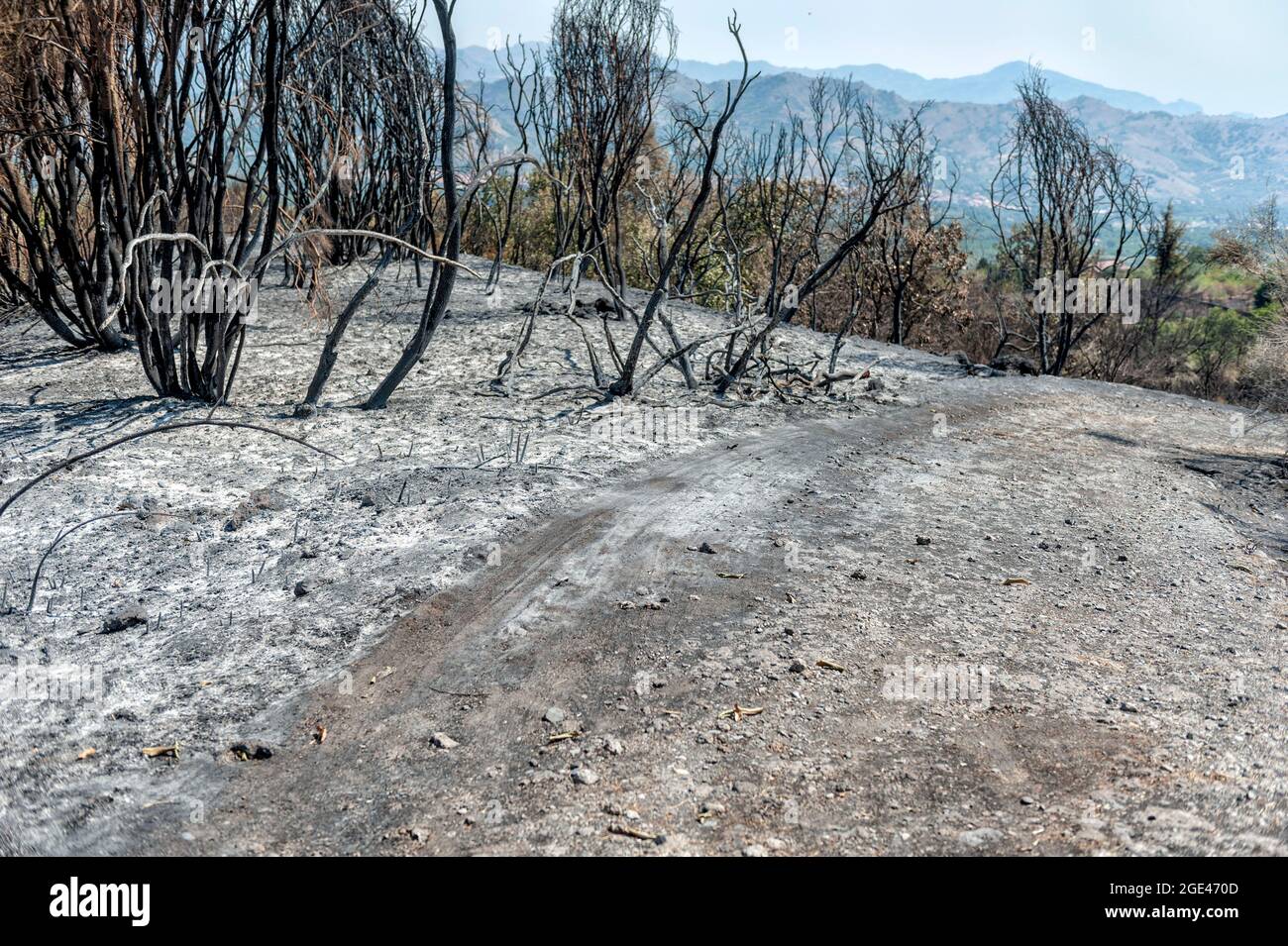 August 16, 2021, Linguaglossa, Catania - Sicily, Italy: The Navy, the ...