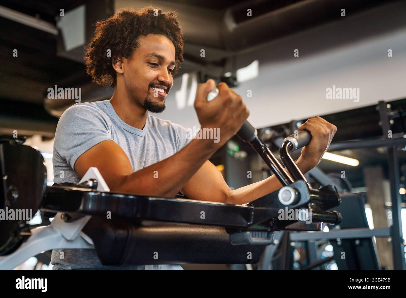 Muscular hard hi-res stock photography and images - Alamy