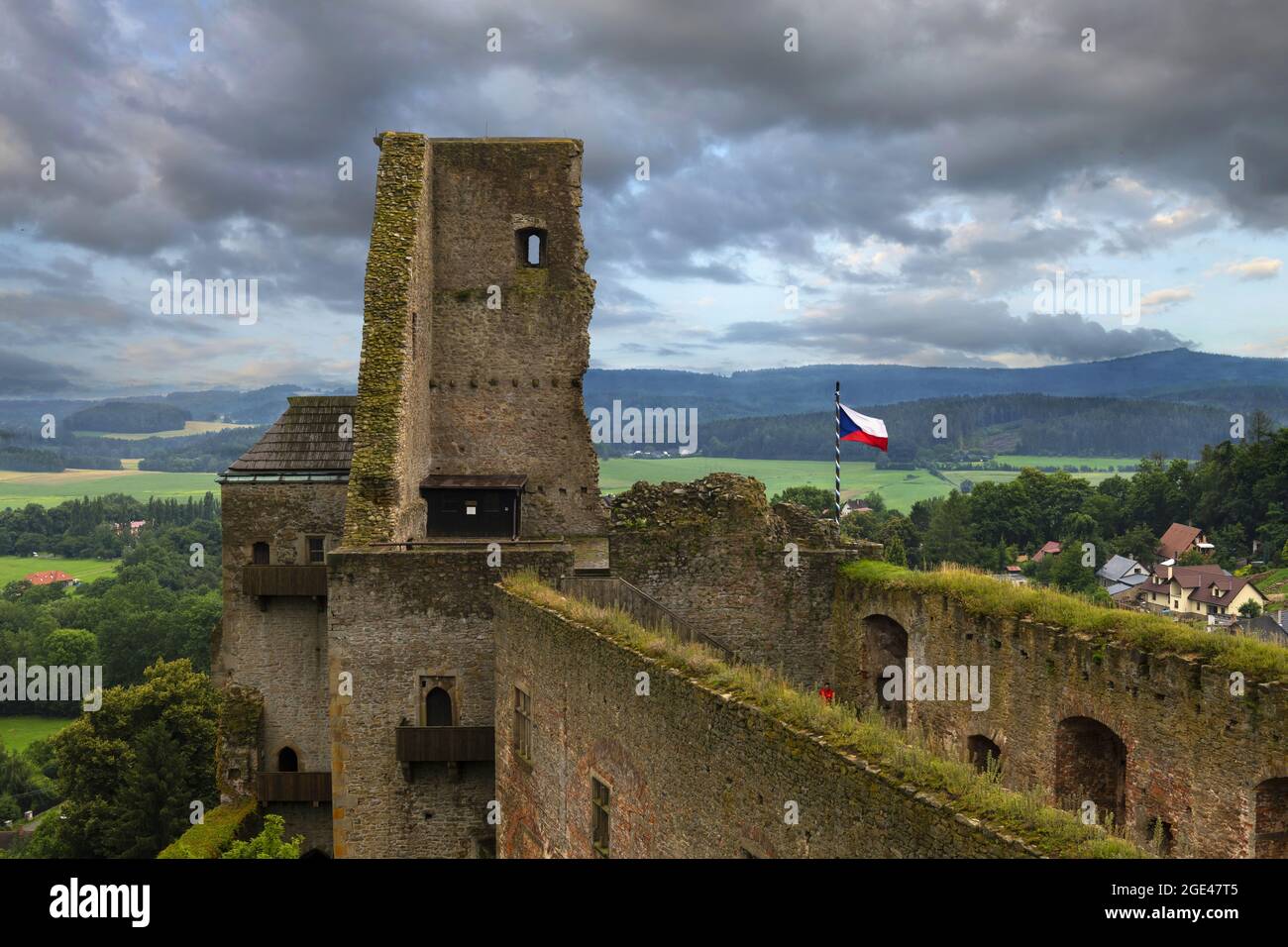 Old half ruined facade hi-res stock photography and images - Alamy