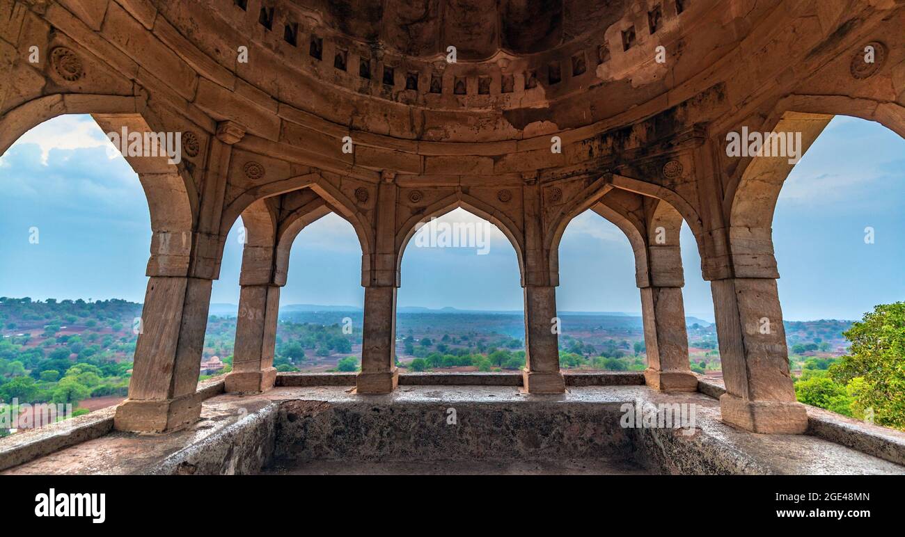 Rani Rupmati Pavilion, Mandu, Madhya Pradesh, India Stock Photo - Alamy