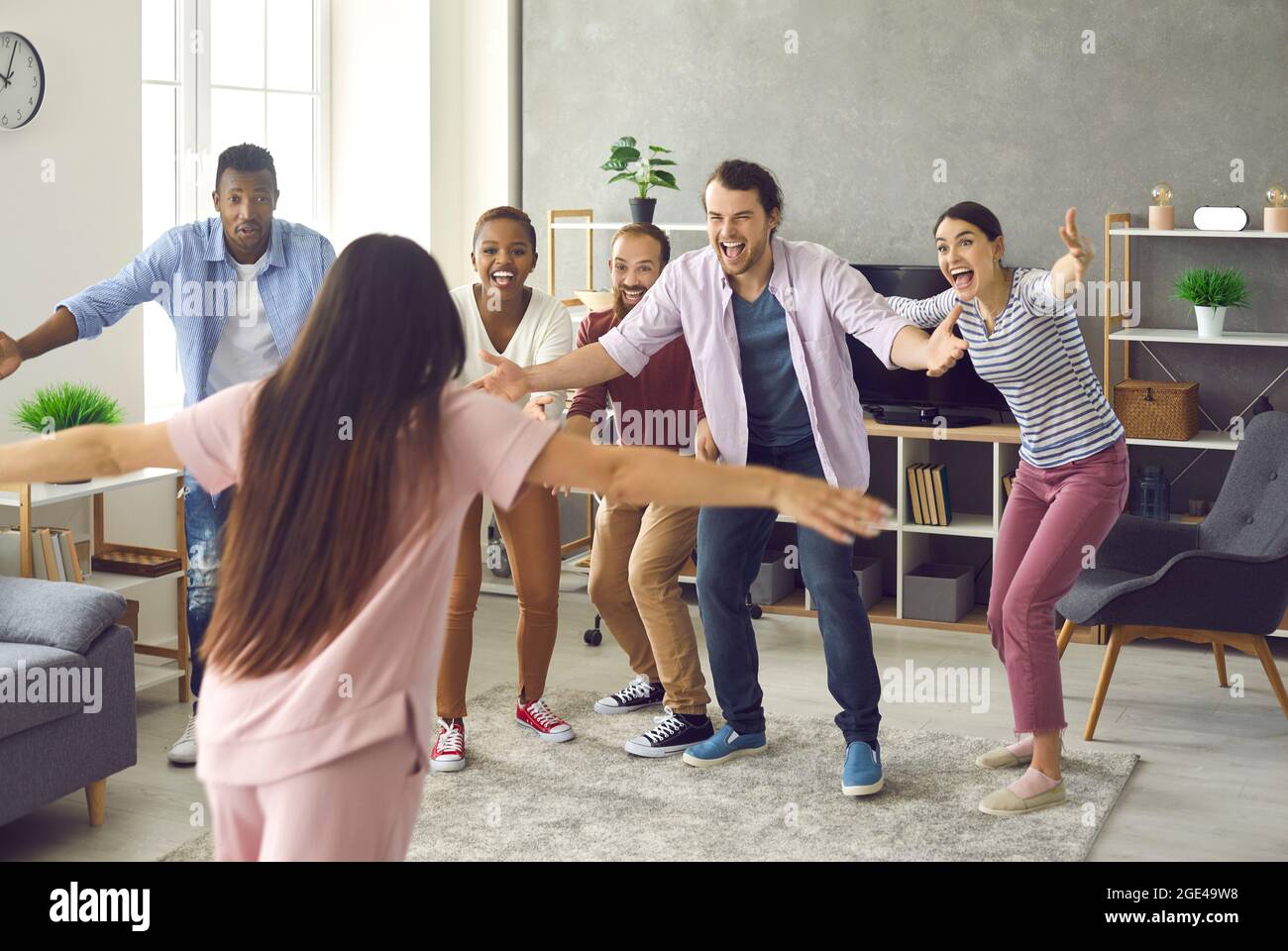 Welcome back party hi-res stock photography and images - Alamy