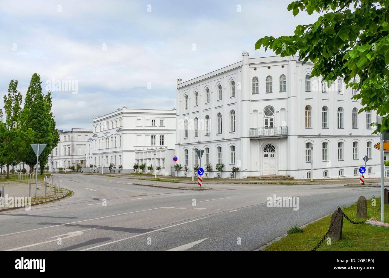 Scenery in Putbus at Ruegen island in Germany Stock Photo - Alamy