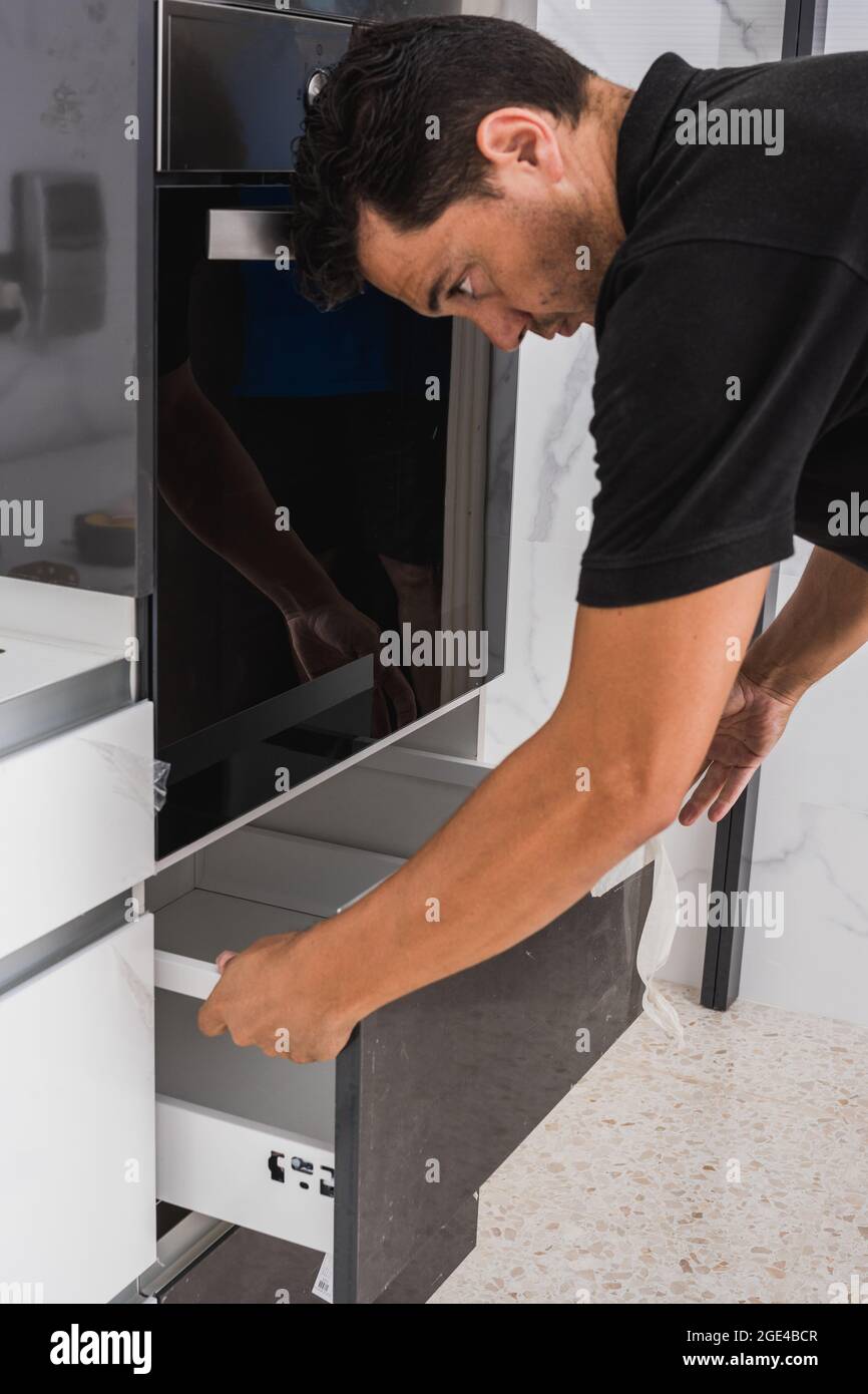 Kitchen drawer organized hi-res stock photography and images - Alamy