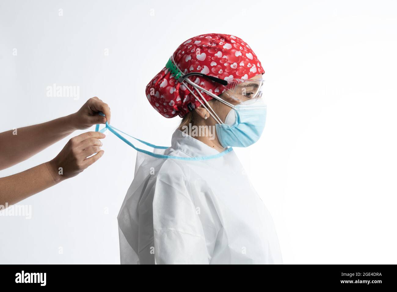 Nurse apron hi-res stock photography and images - Alamy