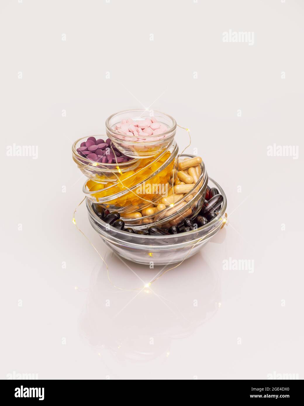 Organic biologically active additives. A set of natural vitamin and ...