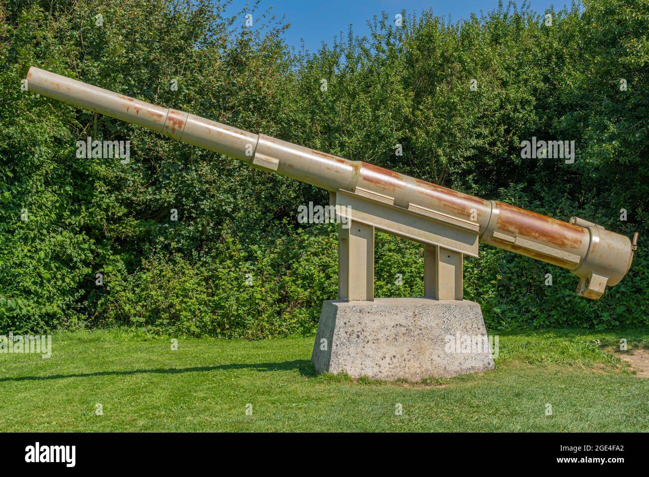 Pointe-Du-Hoc, France - 08 03 2021: Viewpoint from La Pointe-Du-Hoc ...