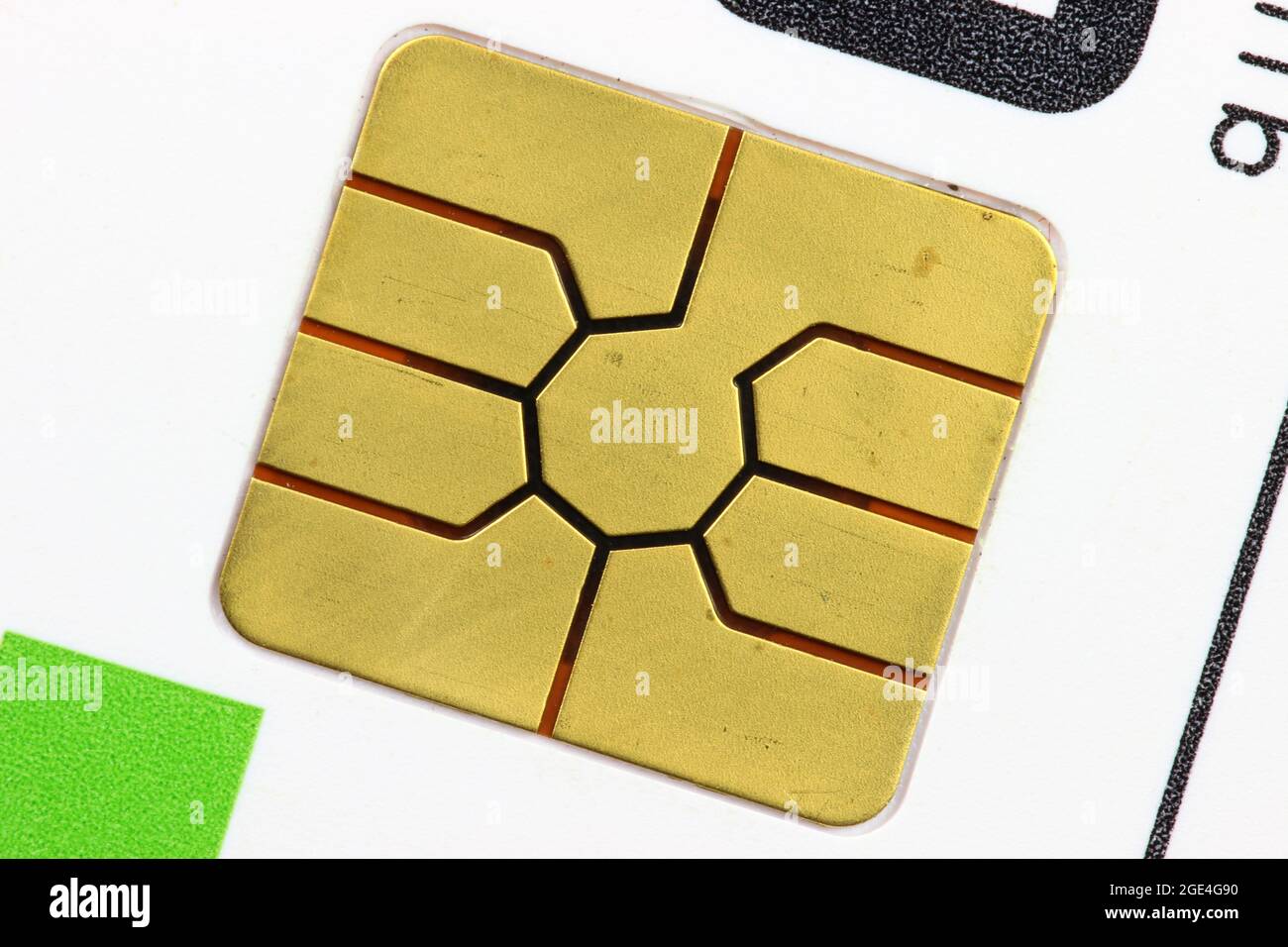chip on chipcard Stock Photo - Alamy