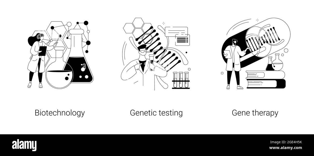 Laboratory research abstract concept vector illustrations Stock Vector ...