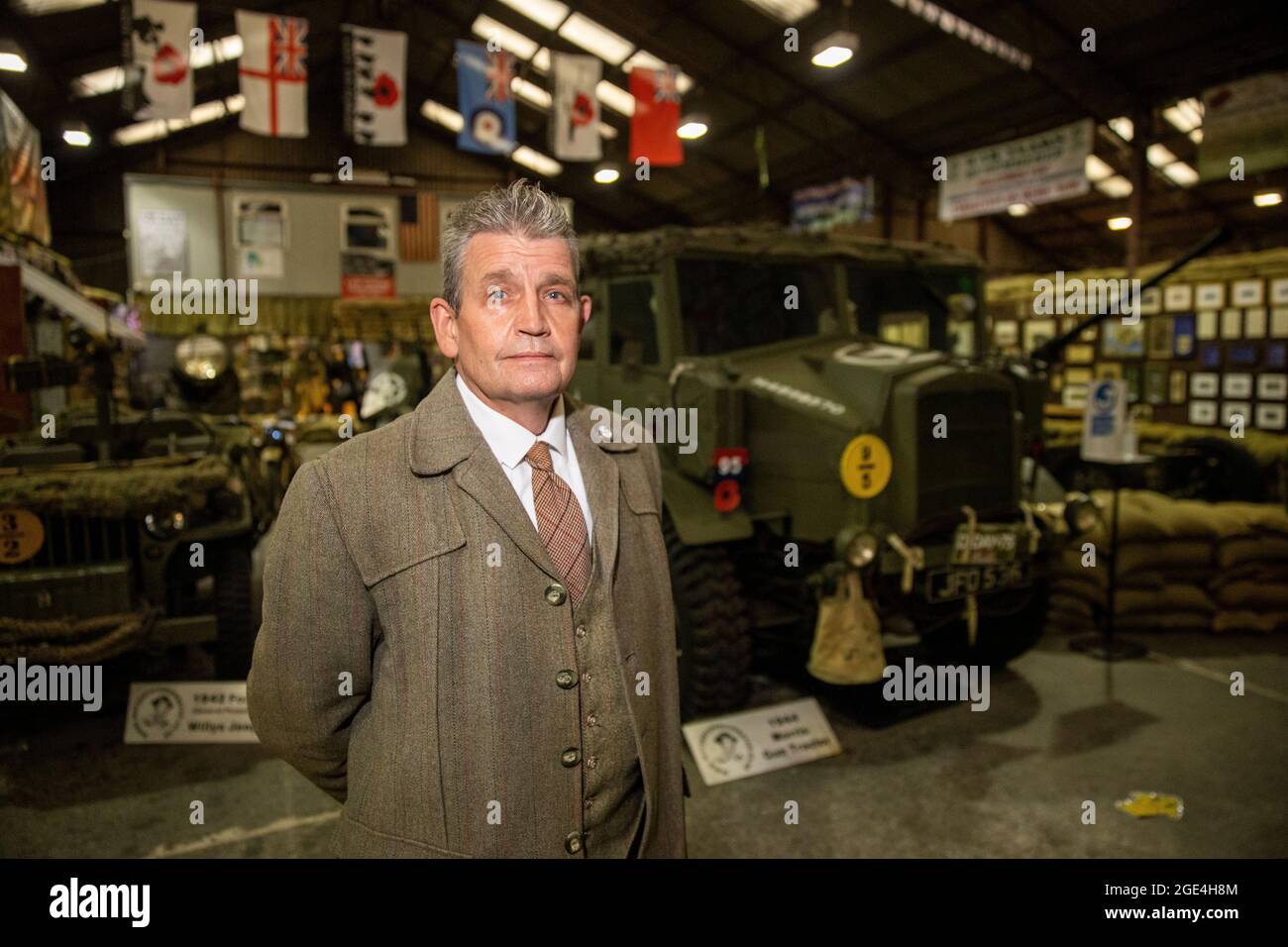 David McCallion, founder of the War Years Remembered Museum in ...