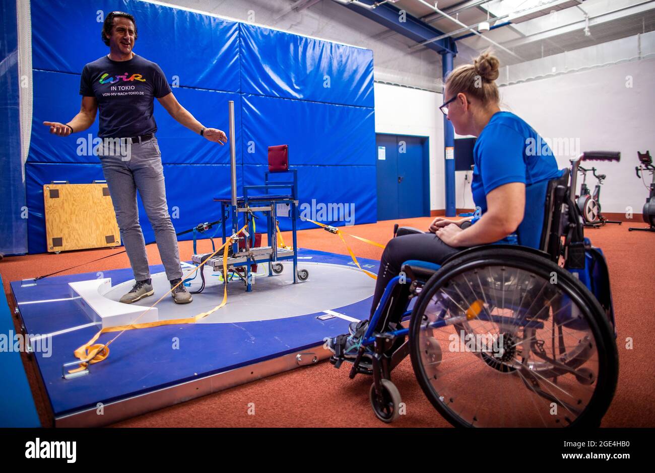 Rostock, Germany. 11th Aug, 2021. Christian Schenk, Olympic decathlon ...