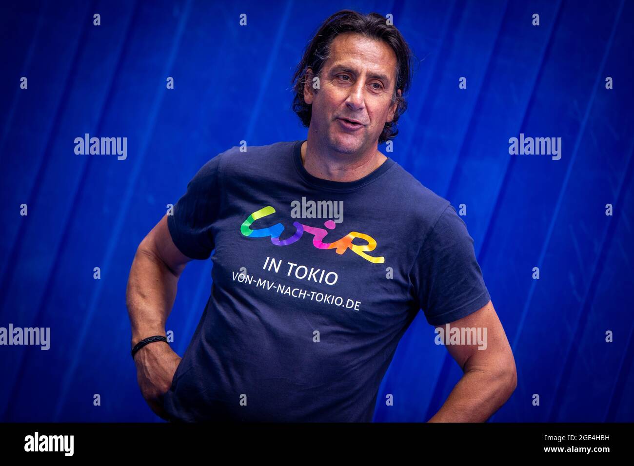 Rostock, Germany. 11th Aug, 2021. Christian Schenk, Olympic decathlon ...