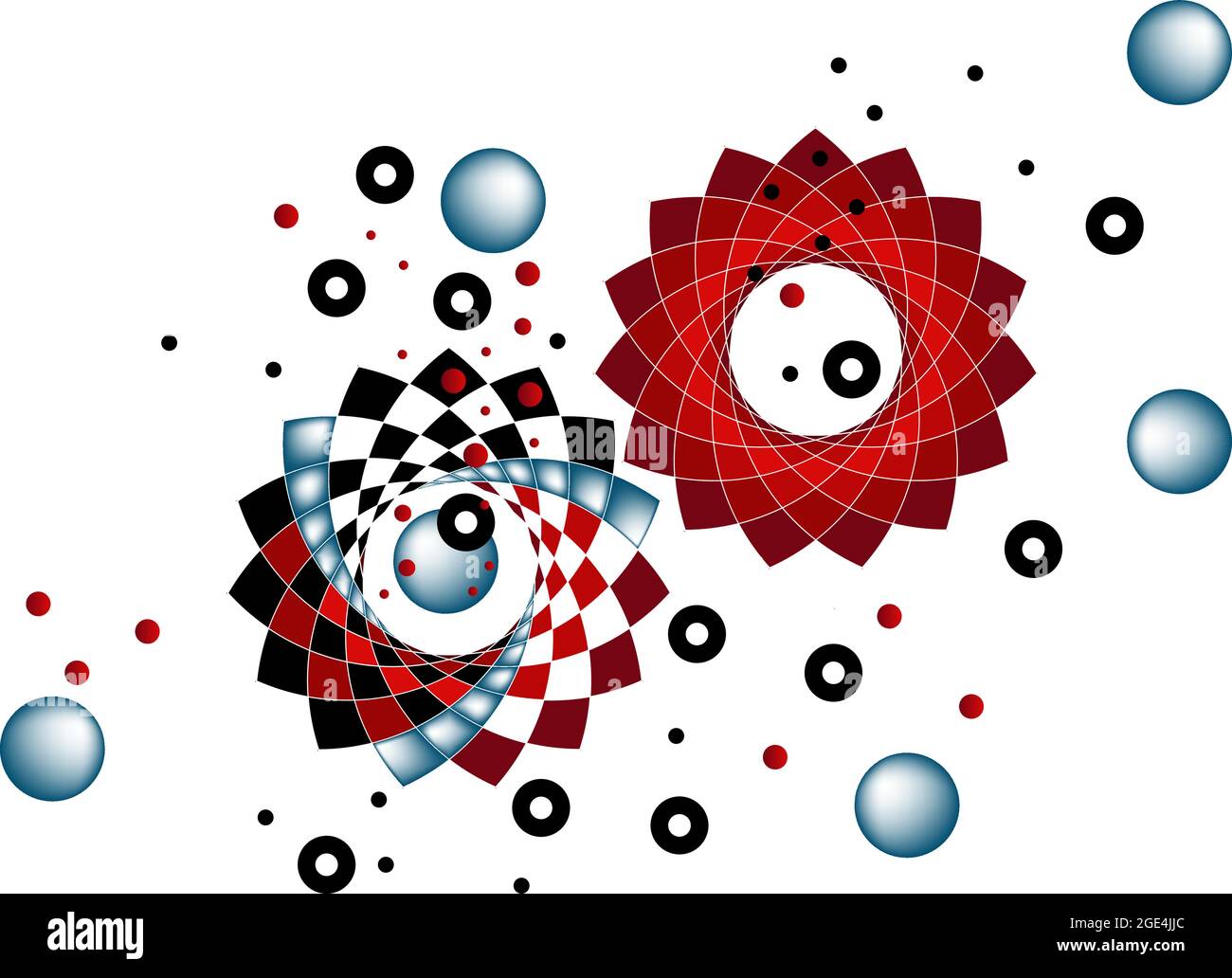 Vector image of geometric colors Stock Vector Image & Art - Alamy