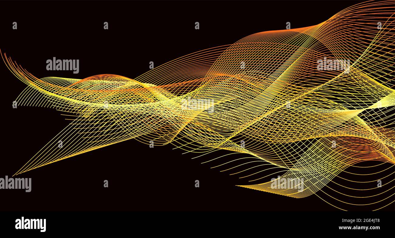 Vector background image of lines wriggling in a specific order ...