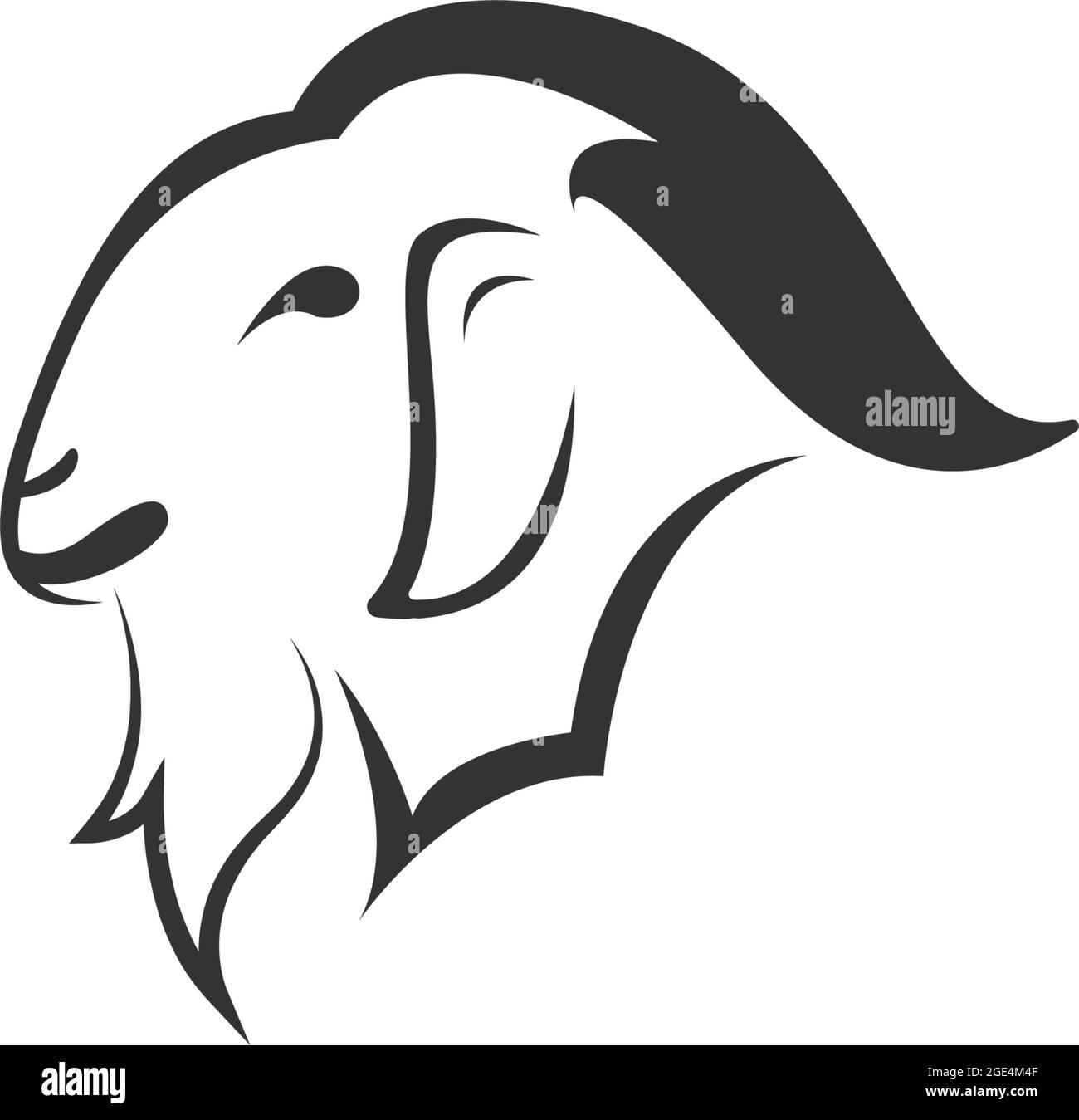 Goat icon logo vector design template illustration Stock Vector Image ...