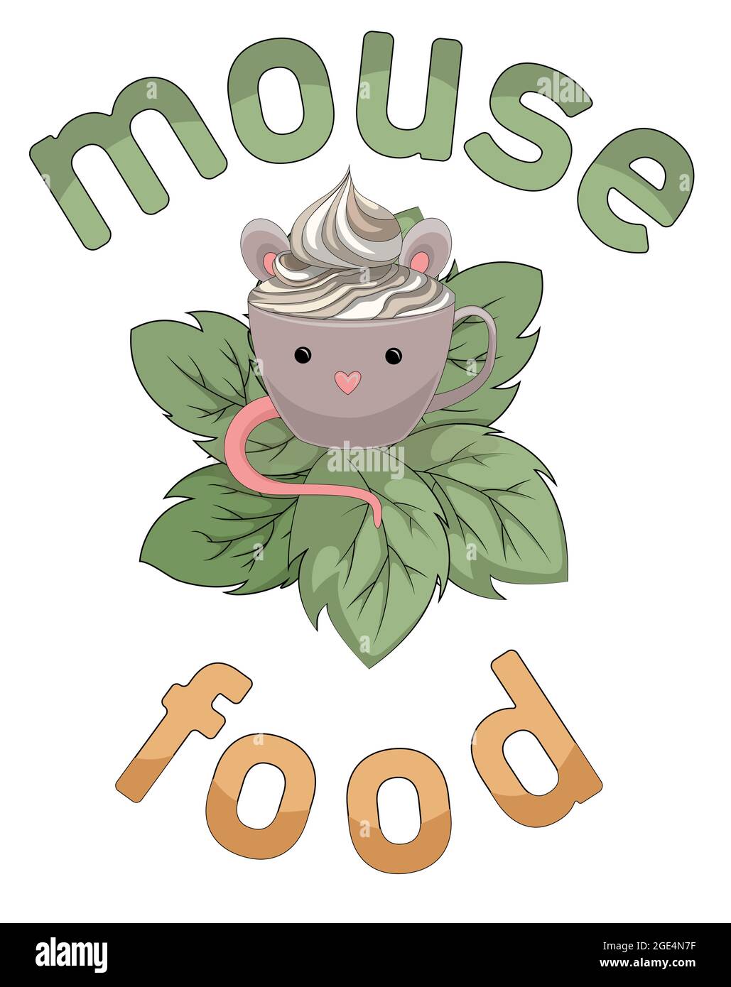 Vector image of Goodies in the form of a mouse Stock Vector Image & Art ...