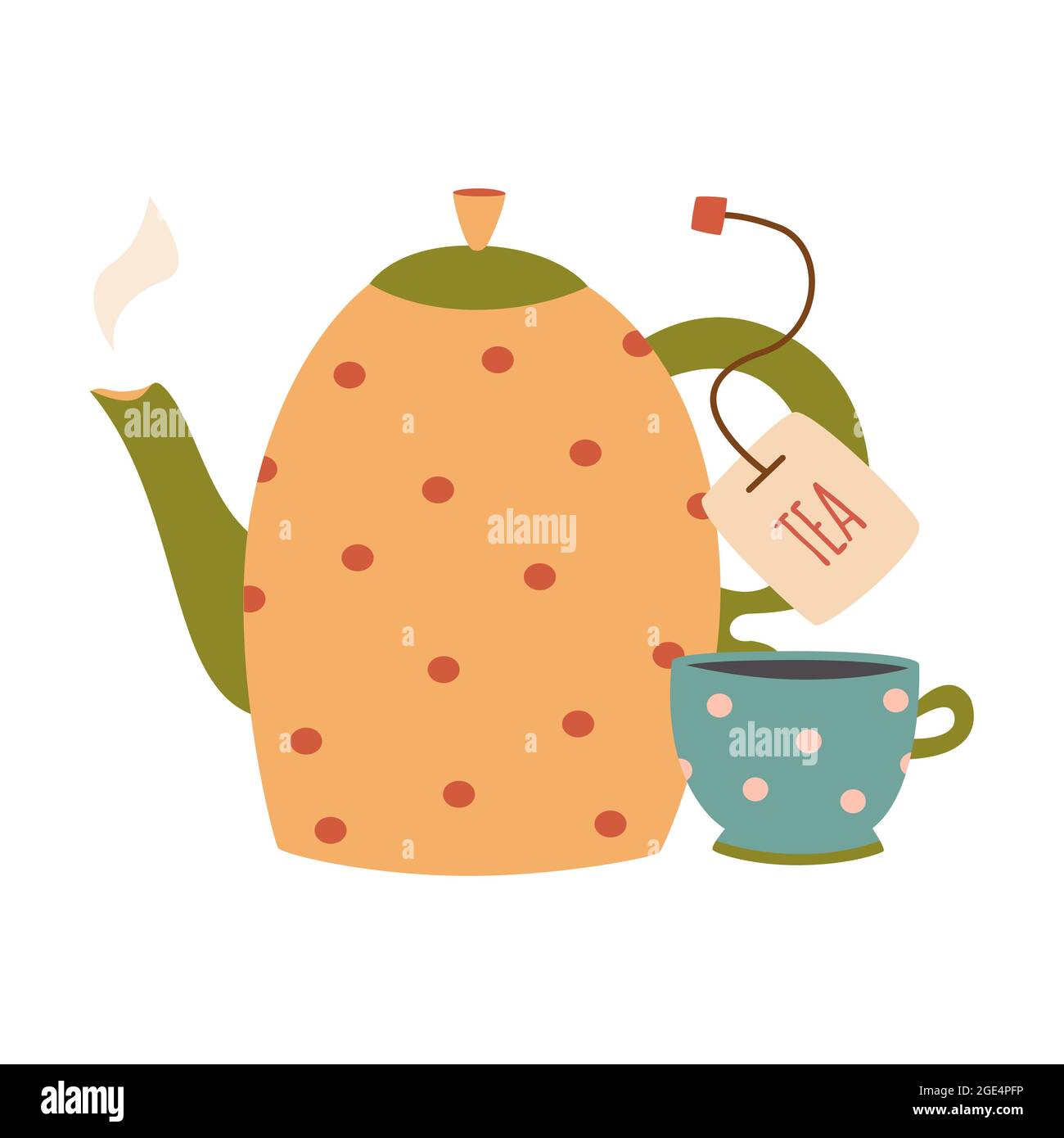 Teapot cartoon hi-res stock photography and images - Alamy