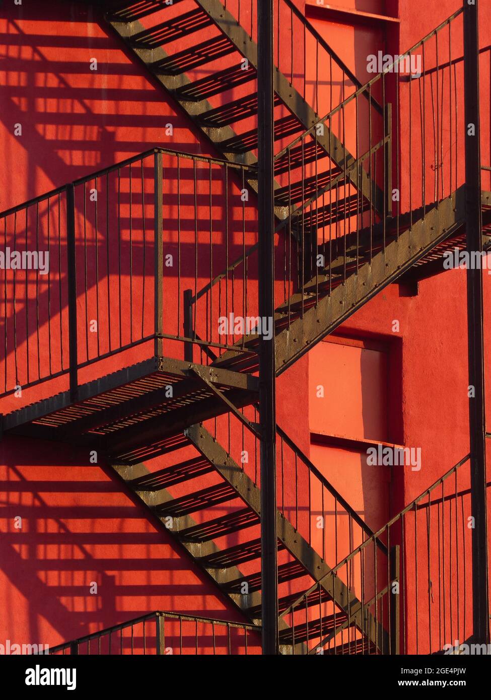 New York City fire escape Stock Photo - Alamy