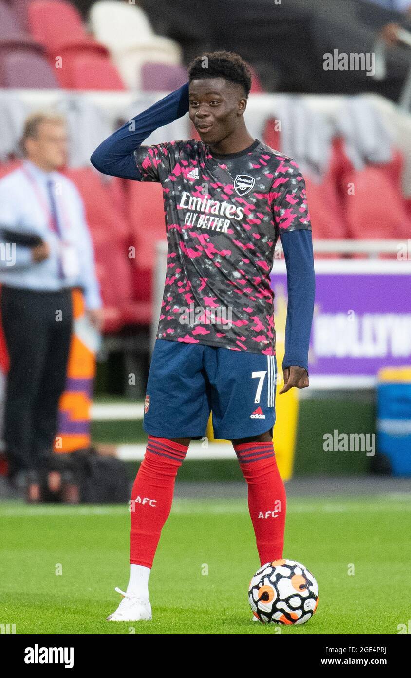 Arsenal bukayo saka hi-res stock photography and images - Alamy
