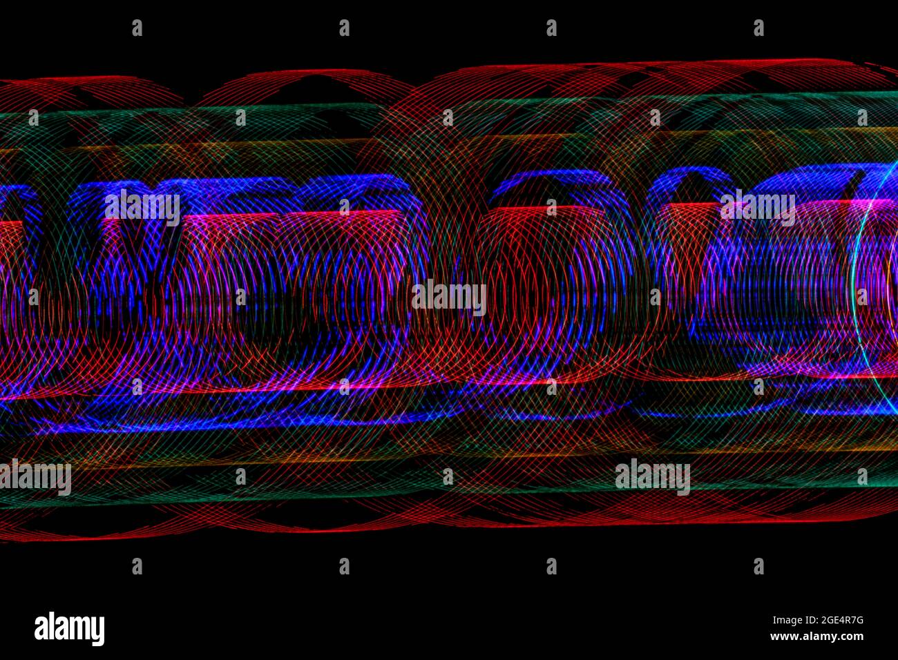 Colourful beam trails hi-res stock photography and images - Alamy