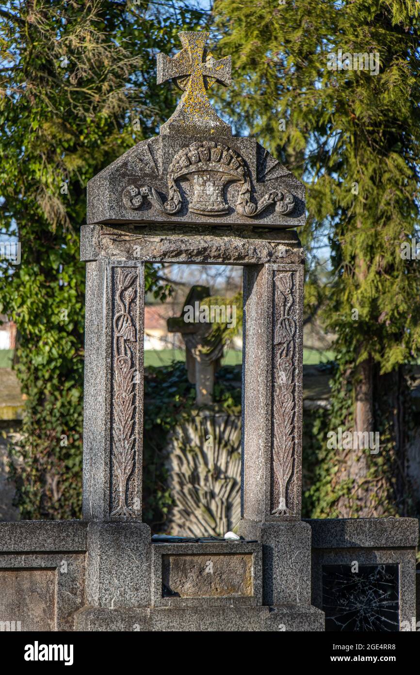 Cemetery emblem hi-res stock photography and images - Alamy