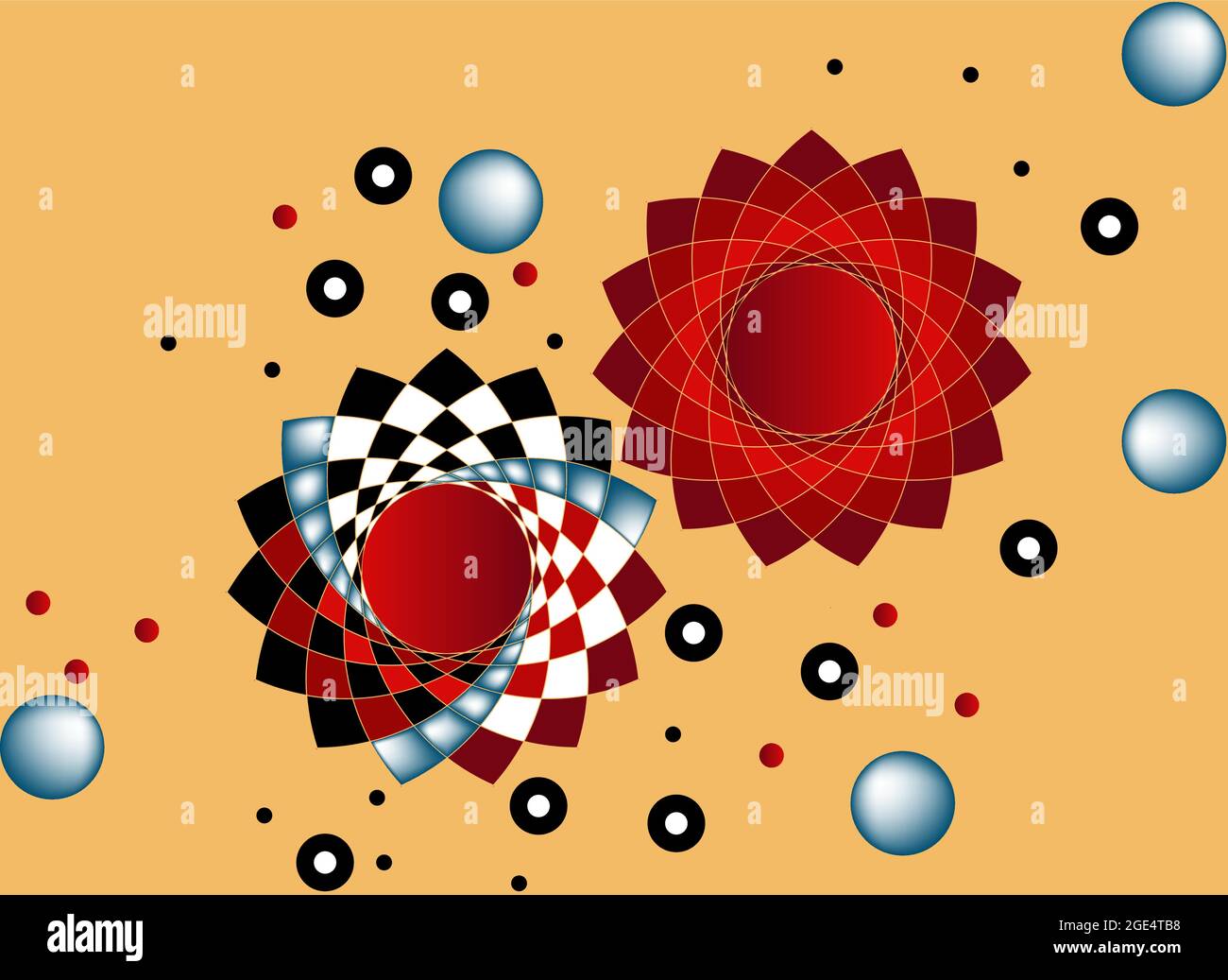 Vector image of geometric colors Stock Vector Image & Art - Alamy