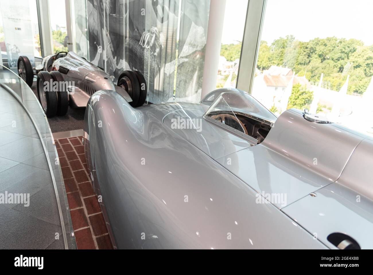 Auto Union Type C streamline Grandprix car from Audi Museum in Germany ...