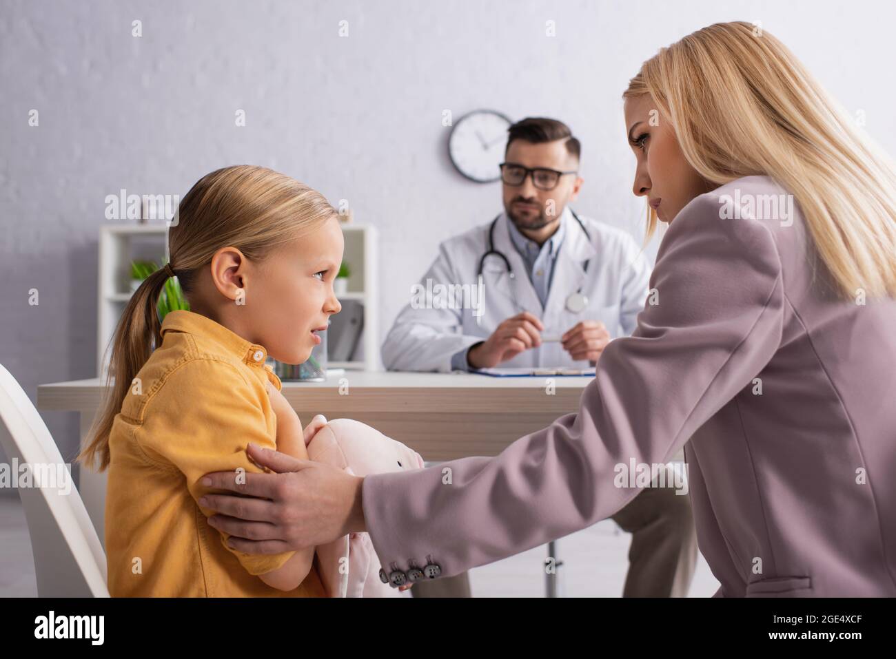 Worried Parents In Hospital