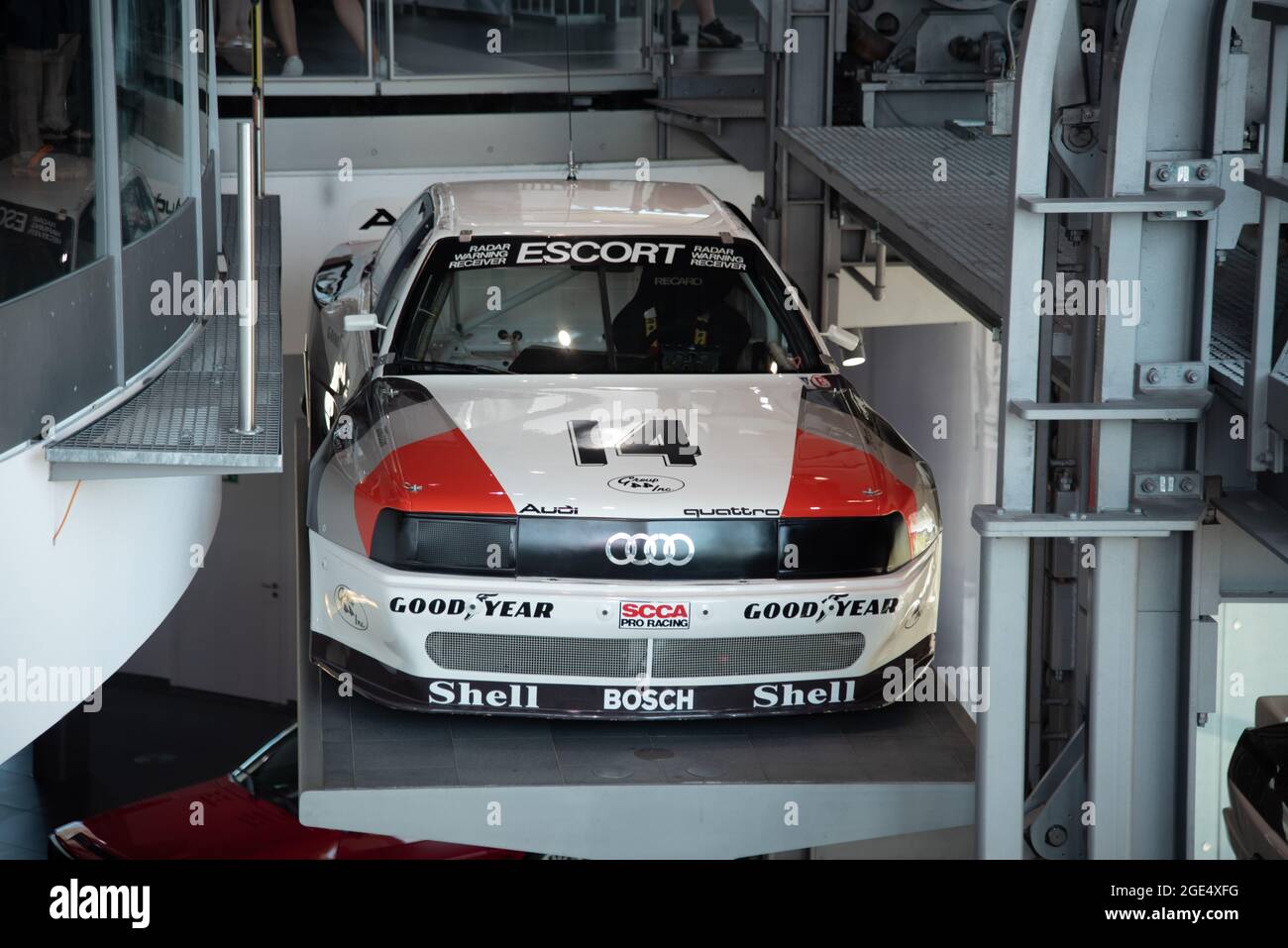 AUDI American IMSA-Trans Am racecar from Audi Museum Mobile Stock Photo ...