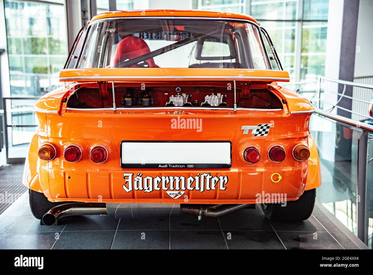 Nsu TT from Audi Museum,Ingolstadt, Germany. Small rear engined ...