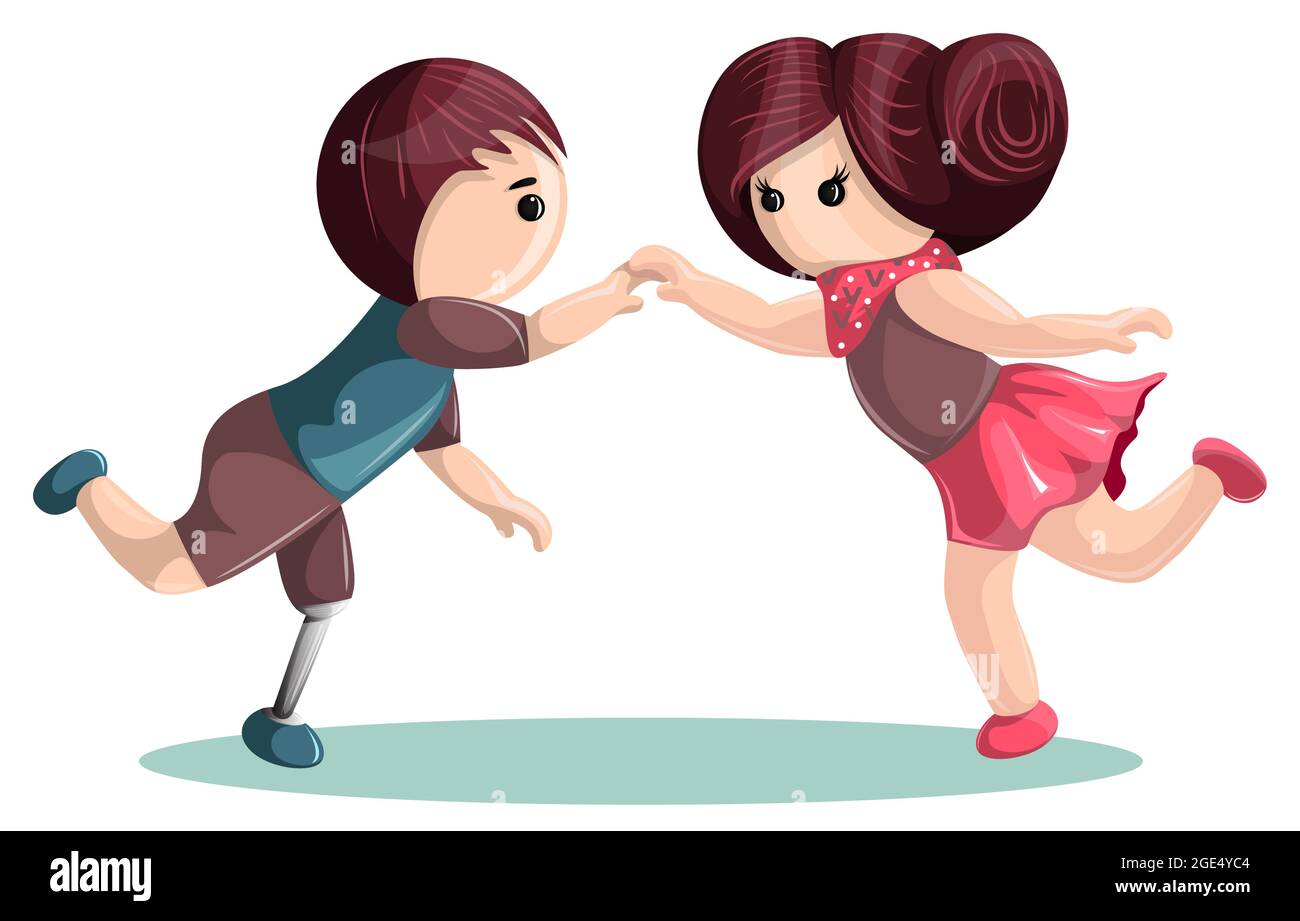 Prosthetic legs Stock Vector Images - Alamy