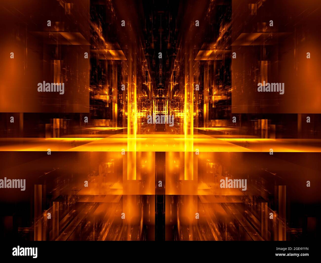 Golden city and palace - computer generated 3d illustration Stock Photo ...