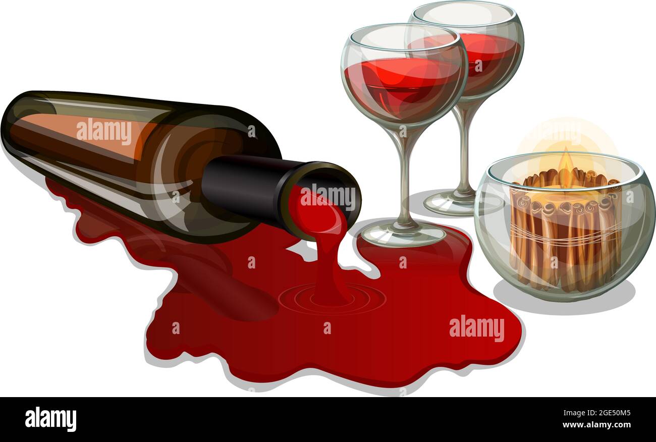 Wine Pouring Vector