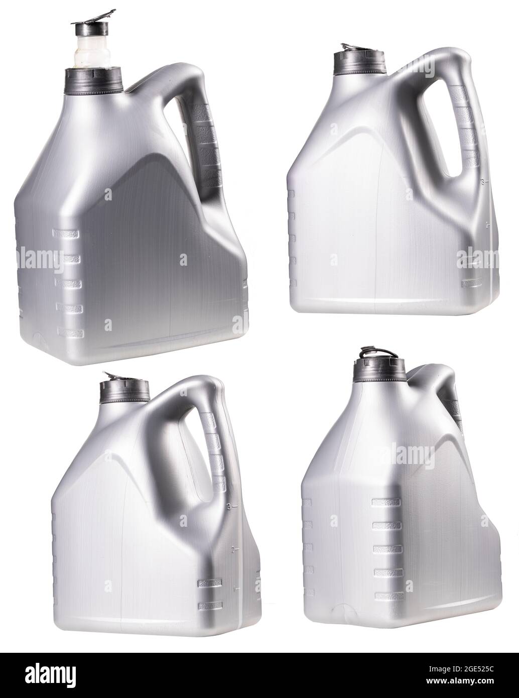 Plastic container for engine oil. Canister for storing liquids and ...