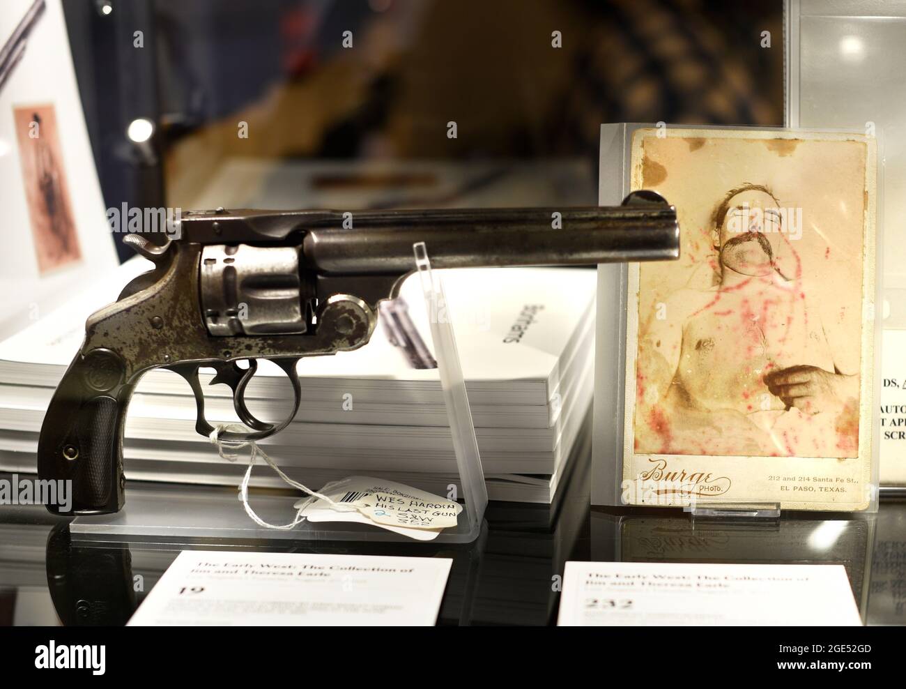 Old West outlaw and gunfighter John Wesley Hardin's last gun, carried ...