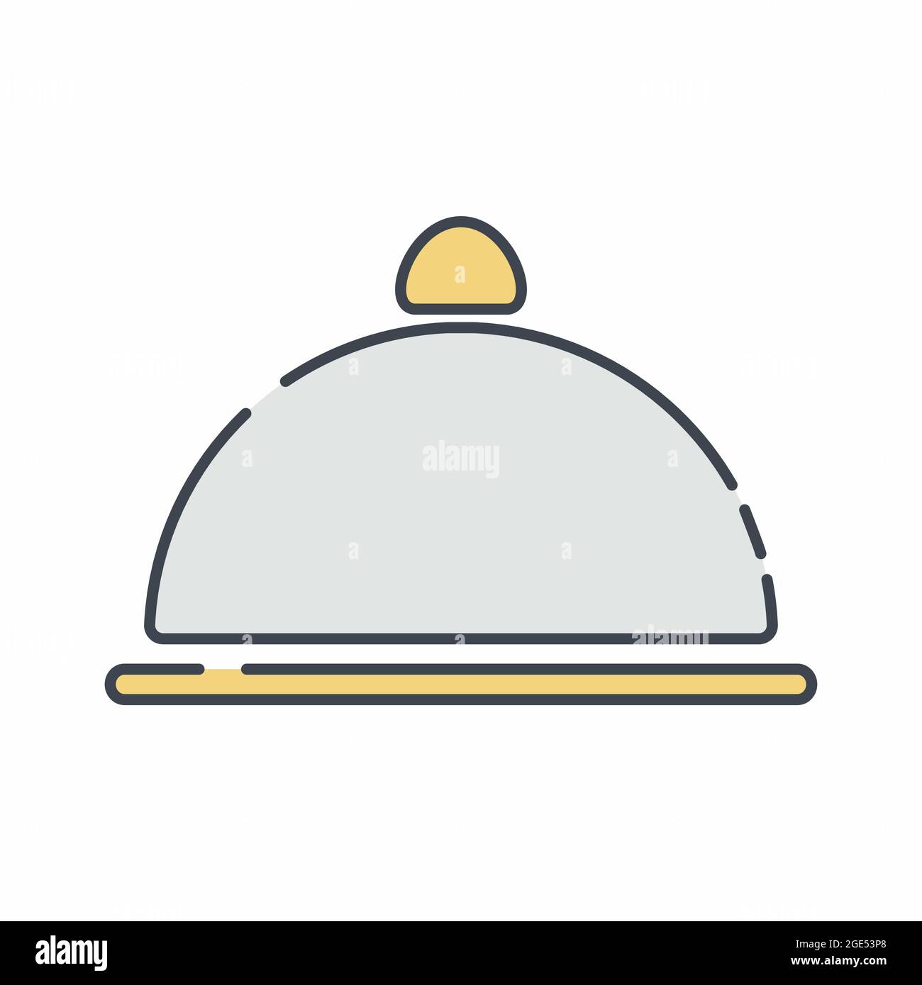 Vector Graphic of - Dinner - Line Cut Style - simple illustration ...
