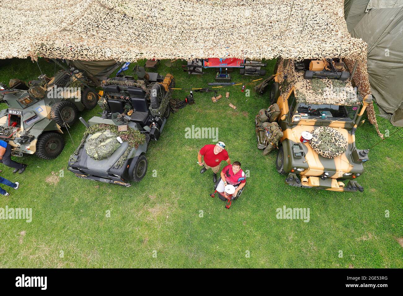 War verteran & amputee Ben Parkinson MBE from Doncaster at The ...