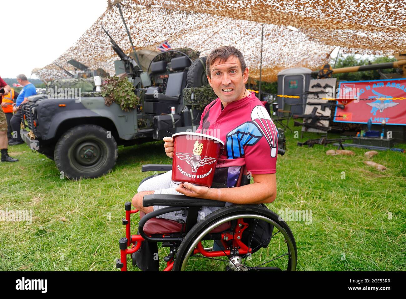 War verteran & amputee Ben Parkinson MBE from Doncaster at The ...