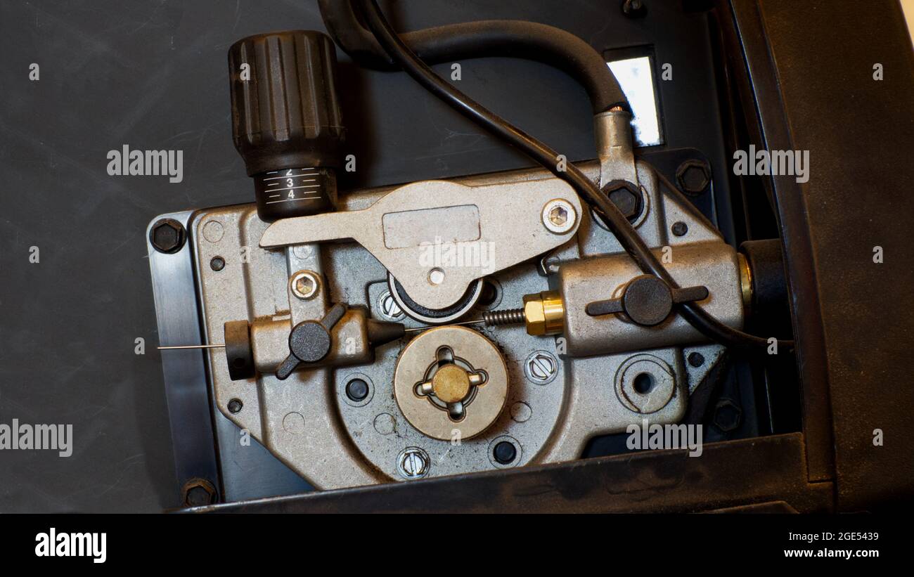 Mig Welder Drive Assembly Stock Photo - Alamy