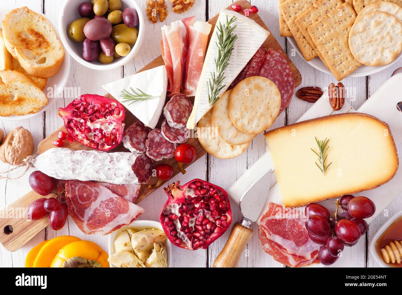 Assorted Meats On A Board