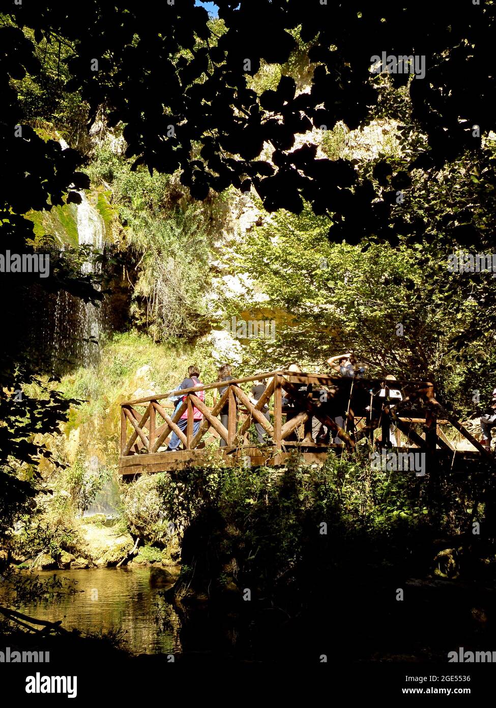 Waterfall Lisine in Serbia Stock Photo - Alamy
